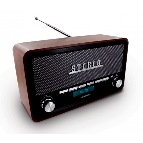 RADIO METRONIC RADIO VINTAGE BLUETOOTH DAB & FM RDS (DB477230)