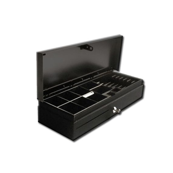 POS GAVETA ABERTURA VERTICAL 6N/8M PRETA INTERI C/TAMPA LIGACAO RJ11 (FT1)